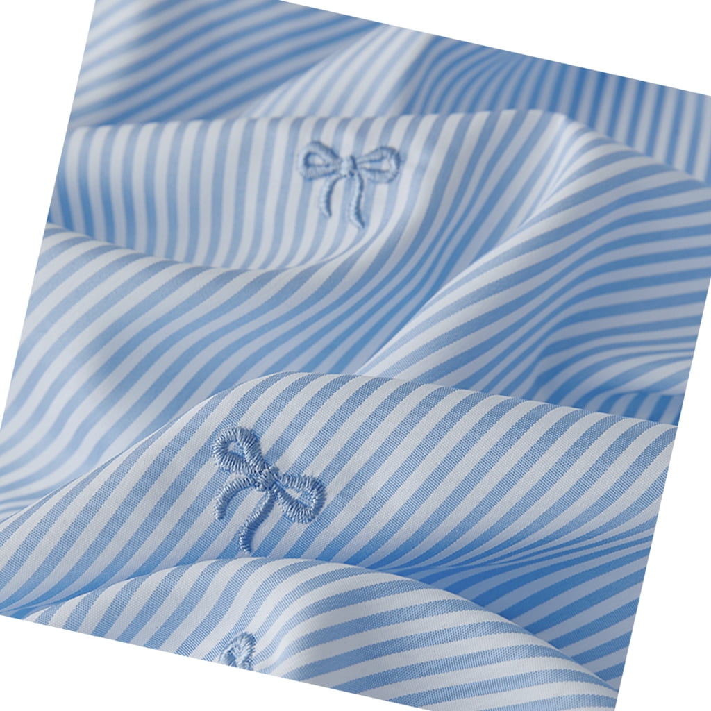 Elegant Embroidered Stripe Fabric Sewing Crafts Project Fabric Child ...