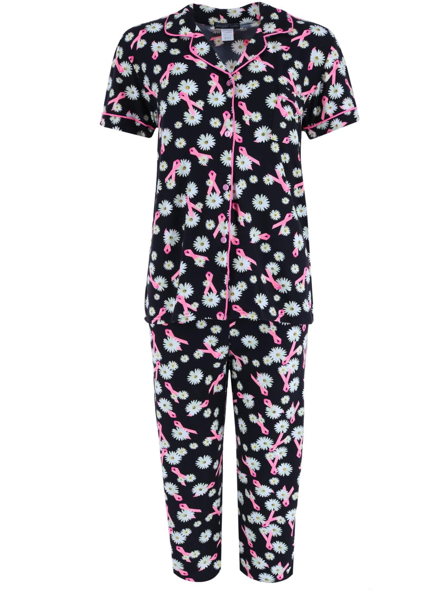 Elegant Emily Daisy Pink Ribbon Capri Set (Women) - Walmart.com