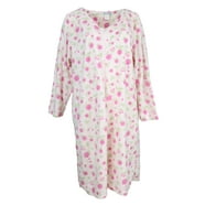 Elegant Emily Women's Plus Size Snap-Front Duster Robe With Pockets ...