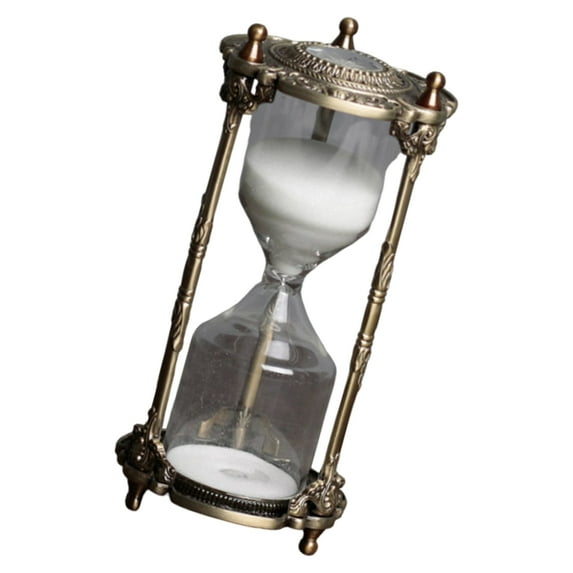 Elegant European Hourglass Ornament 15/30 Minutes Sand Timer for Desk ...