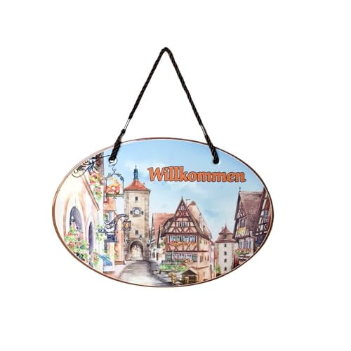 Elegant European-Style Door Sign or Wall Decor with Raised Relief ...