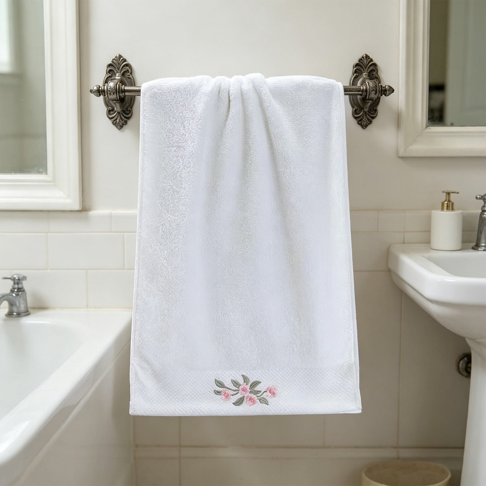 Elegant Face Towel Soft Absorbent Lint-Free Fast Drying for Daily Use ...