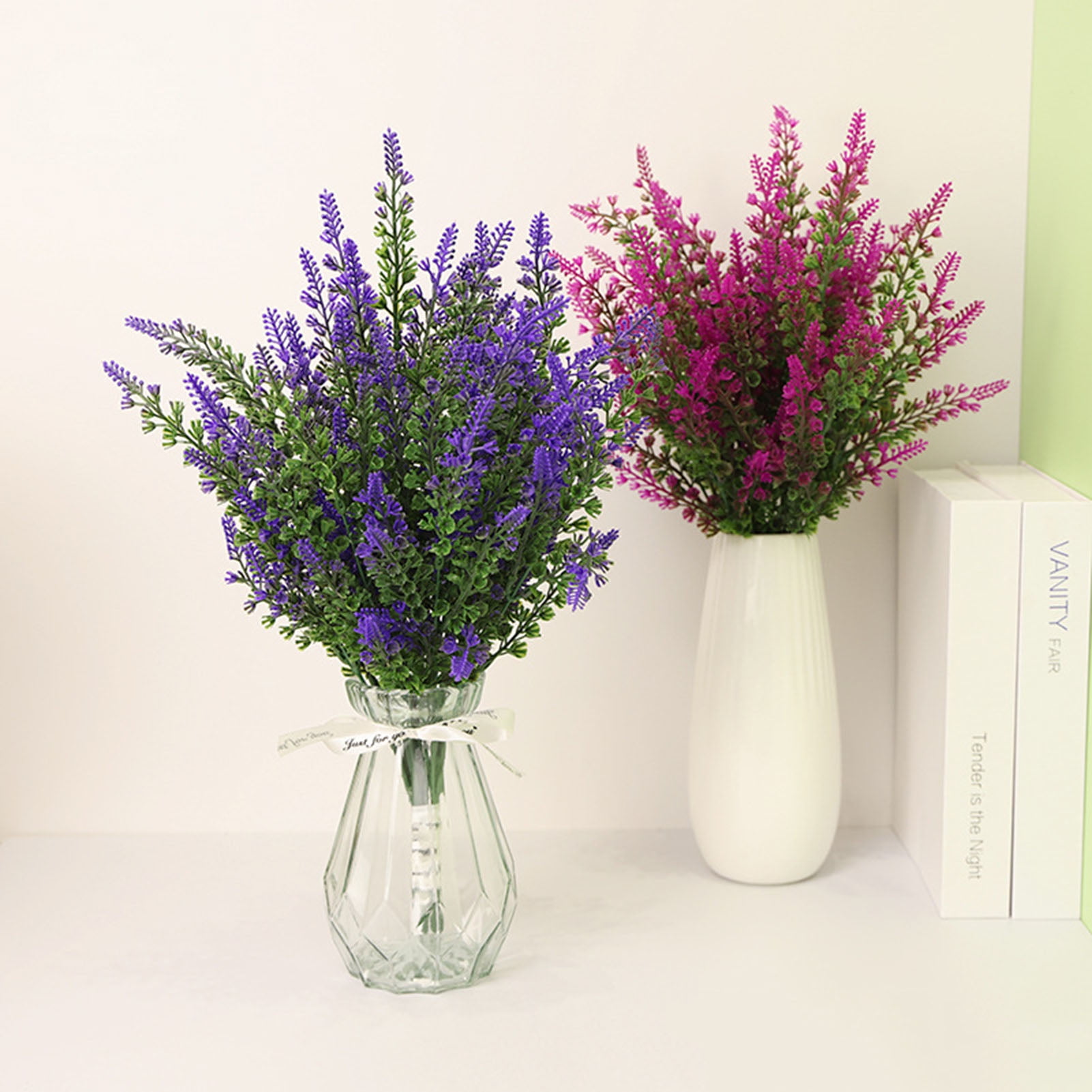 Elegant Faux Lavender Artificial Plant – Fresh-Looking Decor for ...