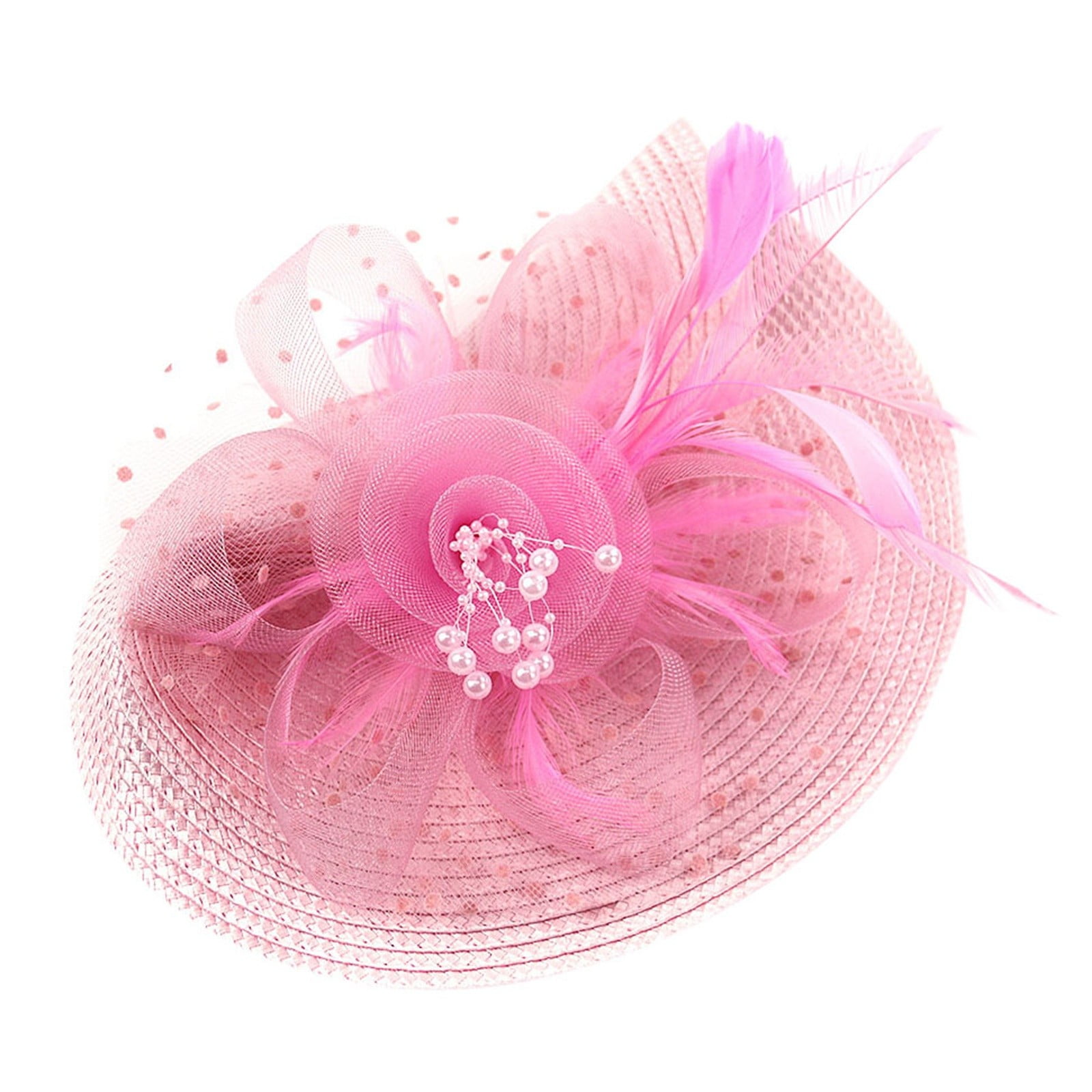 Elegant Feather Mesh Headband For Parties Dazzling Dress Accessories ...