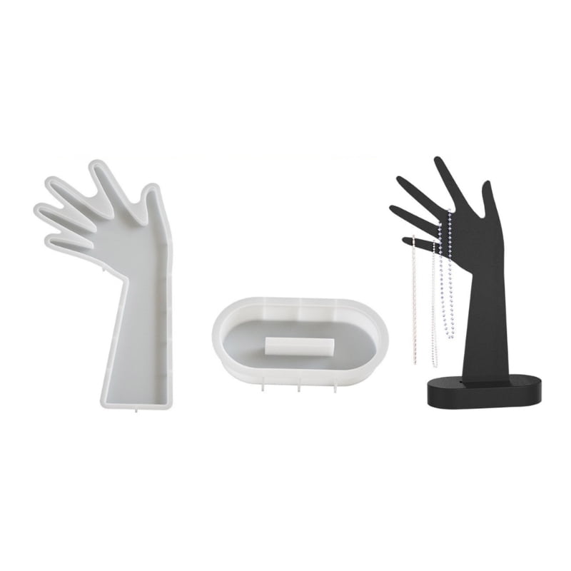Elegant Female Hand Mannequin Jewelry Storage Display Stand Accessory ...