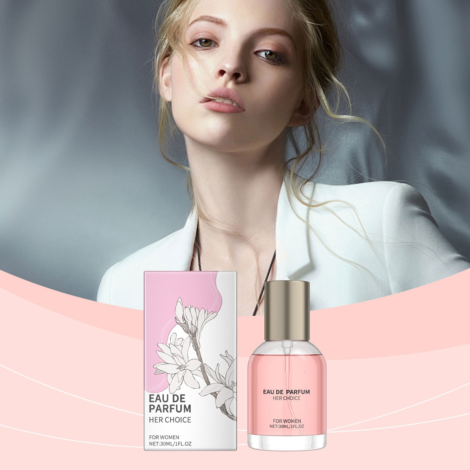 Elegant Female Perfume Eau De Toilette Lasting Fragrance 30ml Perfumes