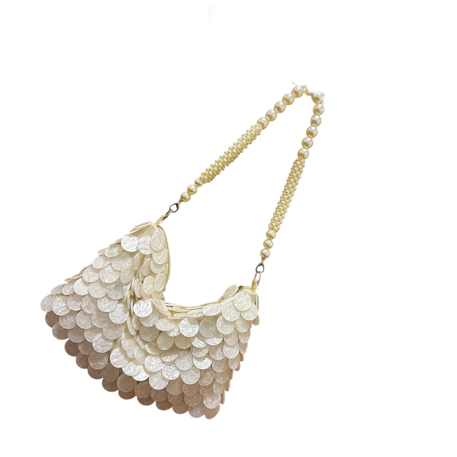 Elegant Fish scales Textured Evening Bag Lightweight Shoulder Bags with ...