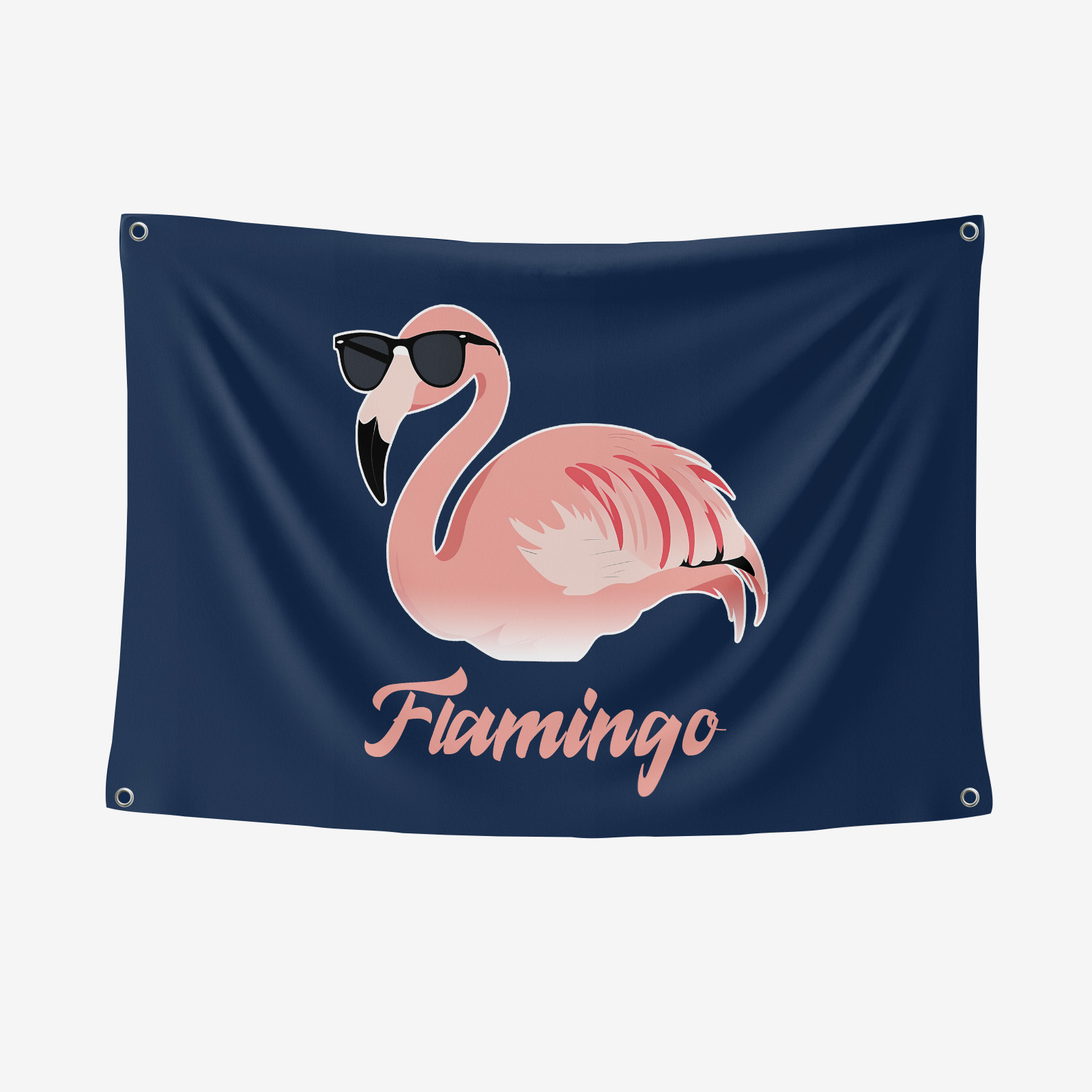 Elegant Flamingo Banner Background Backdrop for Party Decoration ...
