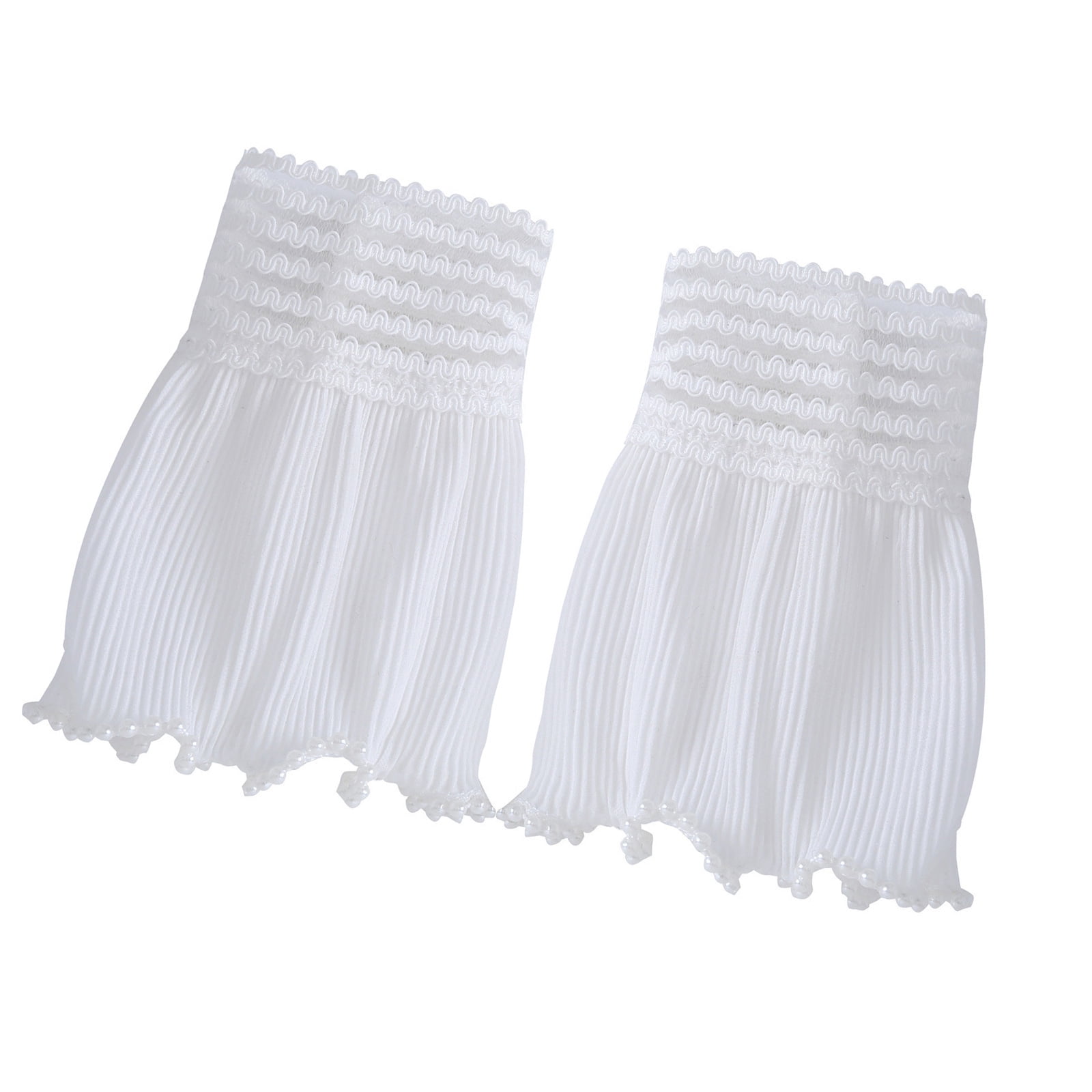 Elegant Flared Faux Sleeves Decorative Wrist Cuffs Bead Trim Sleeves ...