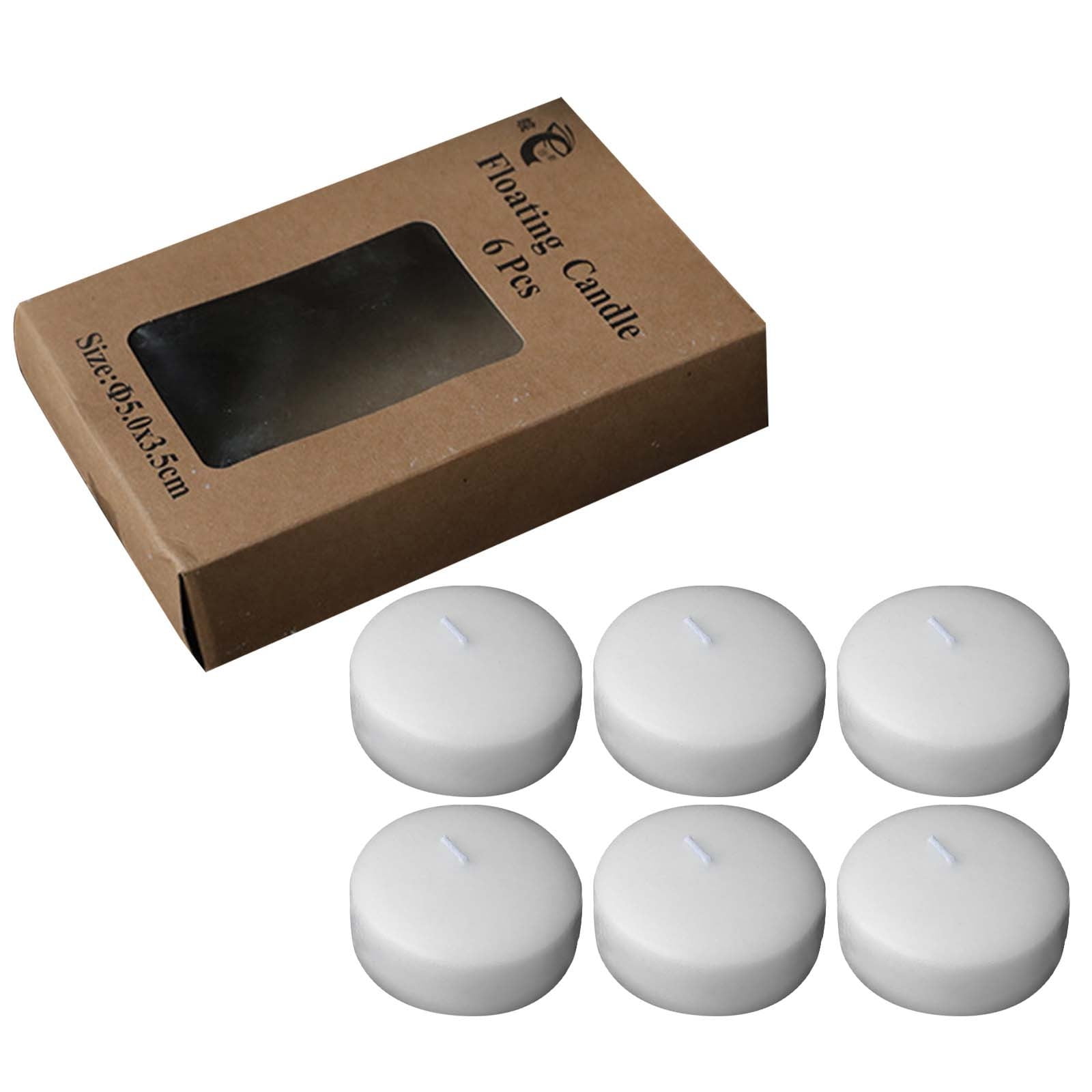 Elegant Floating Soy Wax Tea Light Candles for Wedding Reception and ...