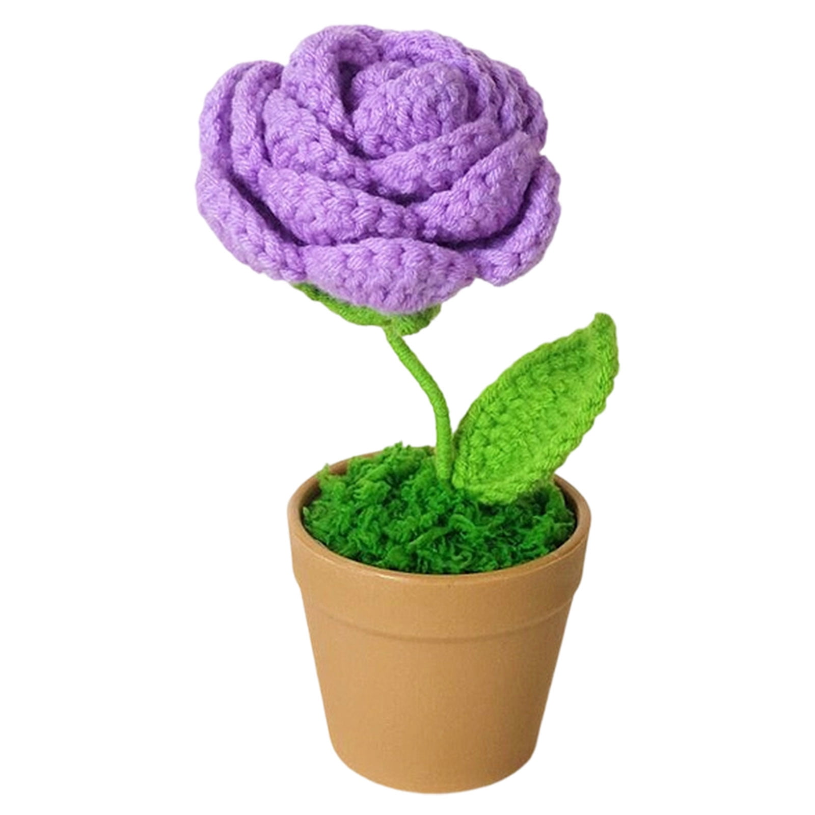 Elegant Floral Figurine For Home Realistic Ornament For Shelf Display ...