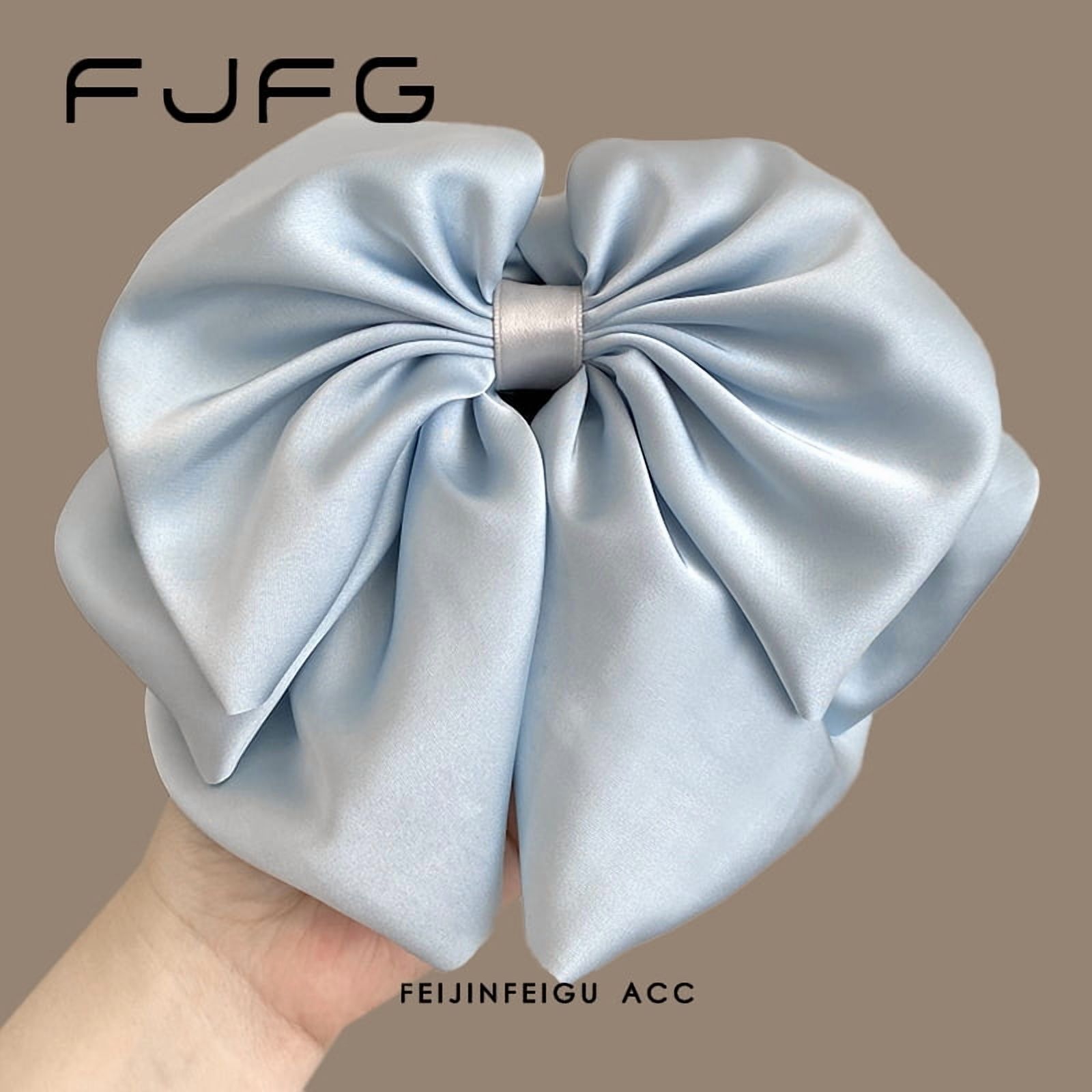 Elegant Flower Bud Bow Clip for Women, High-end Half-Up Half-Down ...