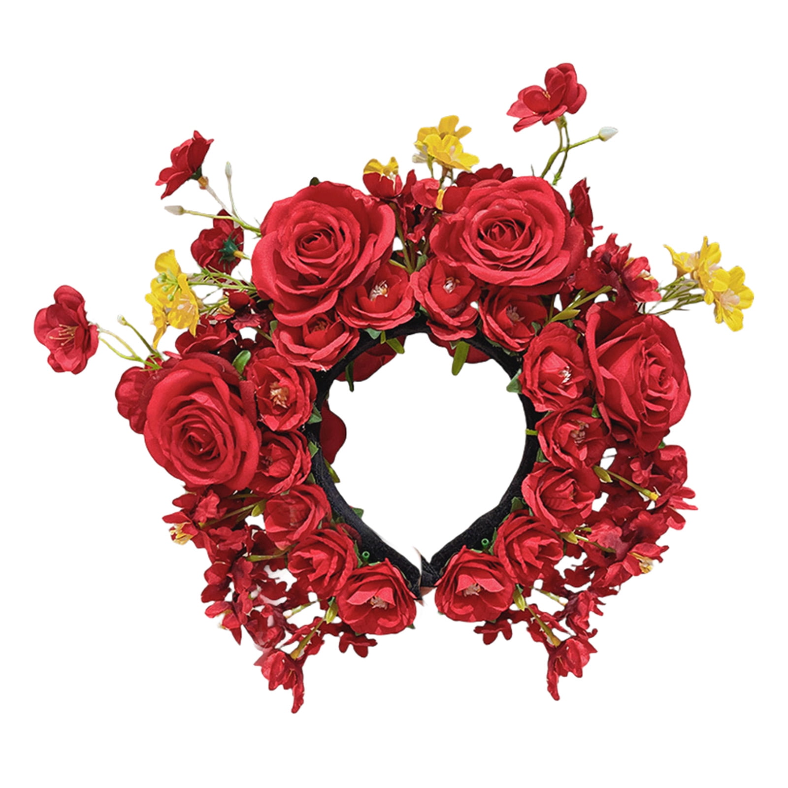 Elegant Flower Crowns Headbands Graceful Floral Headbands Silk Flower ...