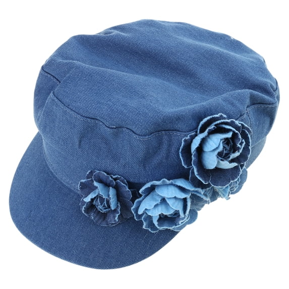 Elegant Flower Hat Women Fashion Driver Hat Breathable 2000s Girl ...