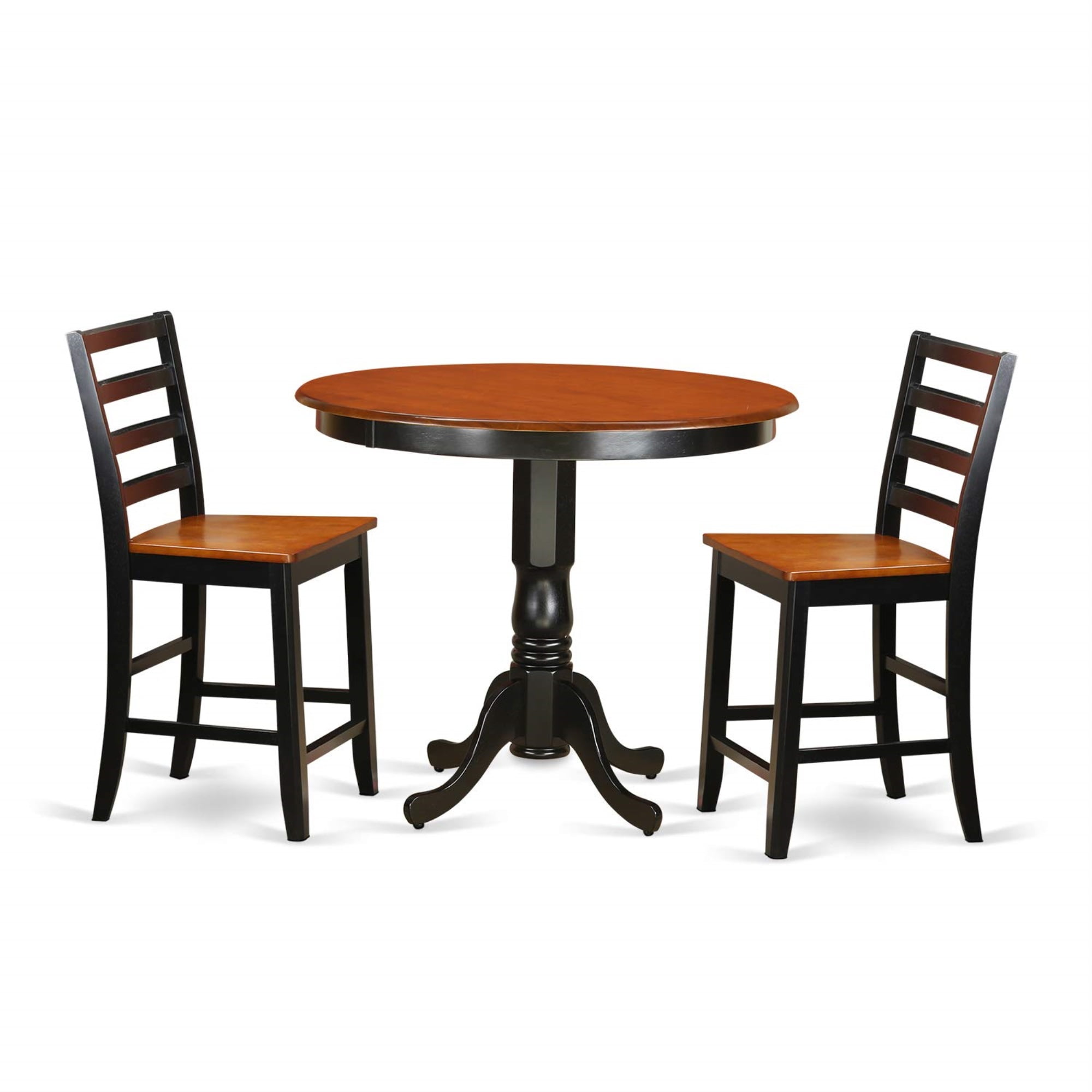 Elegant Fluted Leg Kitchen Bar Stool | Comfortable Slat Back Design ...
