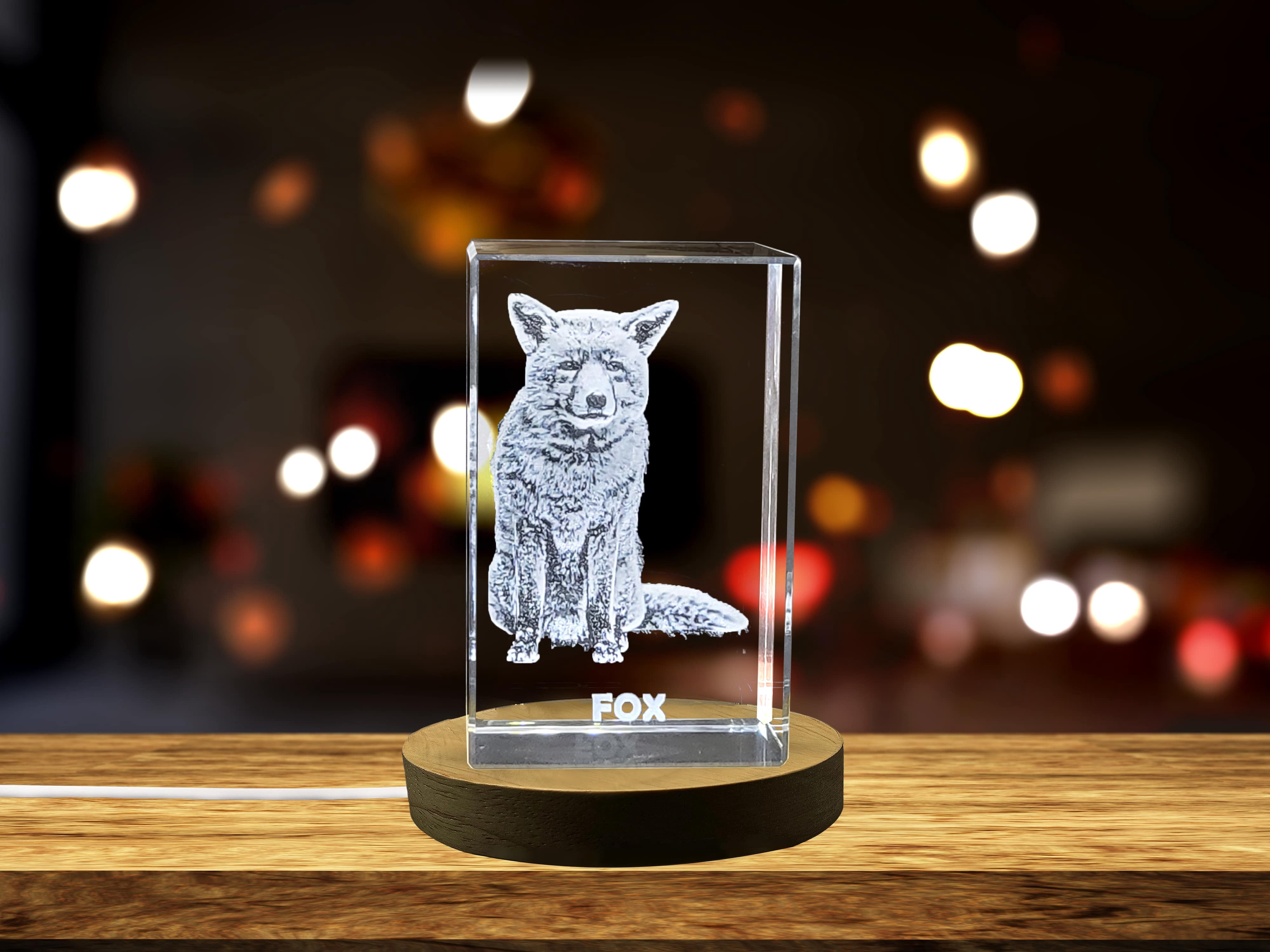 Elegant Fox Crystal Sculptures | Gorgeous Gems Carved with Sly Canines ...