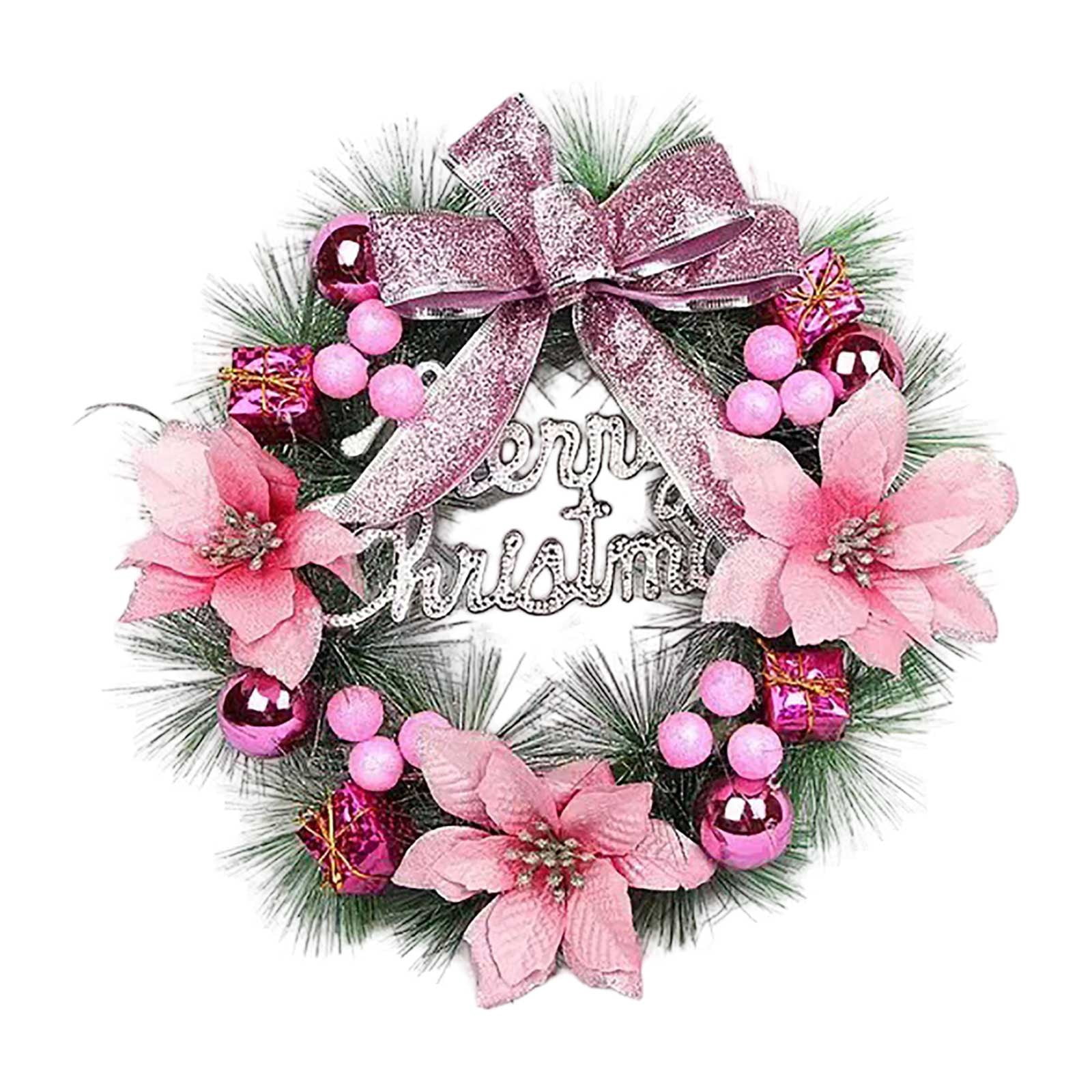 Elegant Front Door Wreath For Year Round With Realistic Greenery And ...
