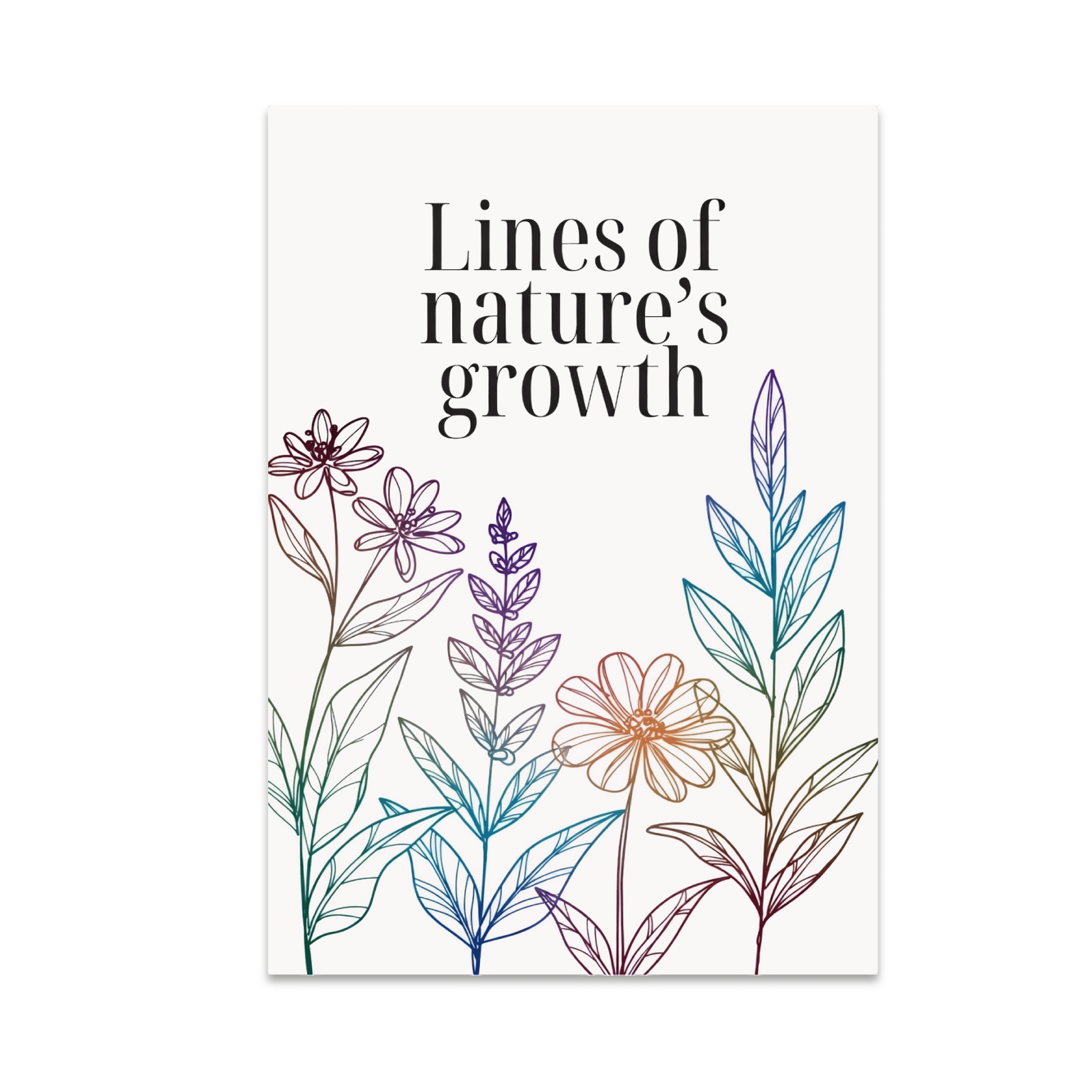 Elegant Garden Wall Art - Plant Enthusiast - 13x19 Poster Print ...