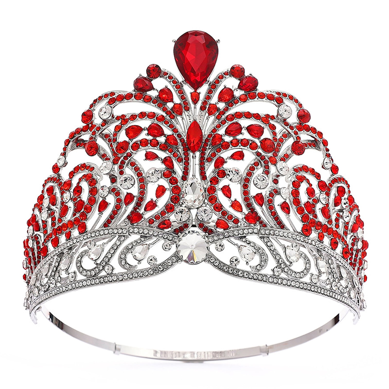 Elegant Gemstones Crowns Beauty Pageant Crowns Fashionable Women Alloys ...