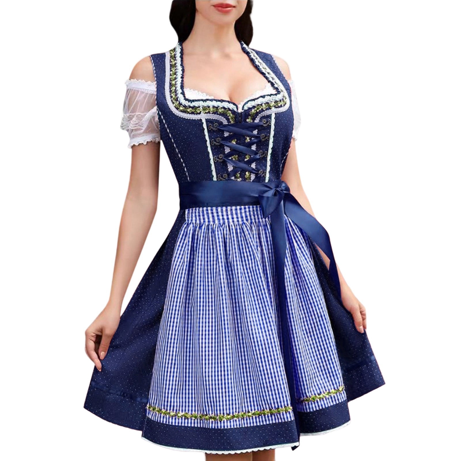 Elegant German Oktoberfest Dirndl Dress Bavarian Style Festival For ...
