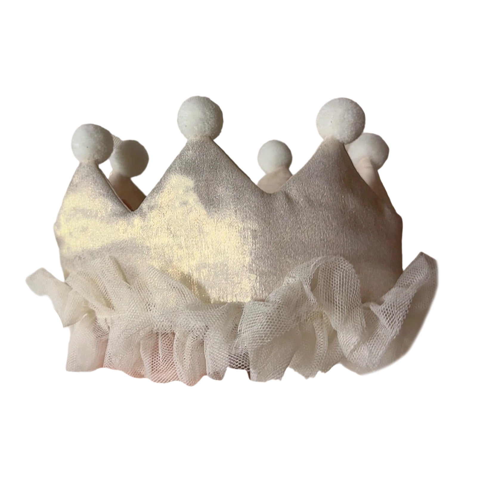 Elegant Girls Crowned Hairband Newborns Baby Photo Props 1st Birthday ...