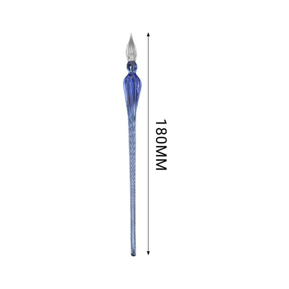 Elegant Glass Dip Pen Calligraphy Set with Sparkling Ink for Writing ...