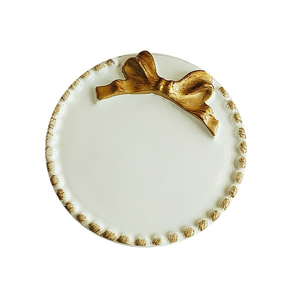 Elegant Glass and Metal Candle Holder Tray Centerpiece for and Dining ...