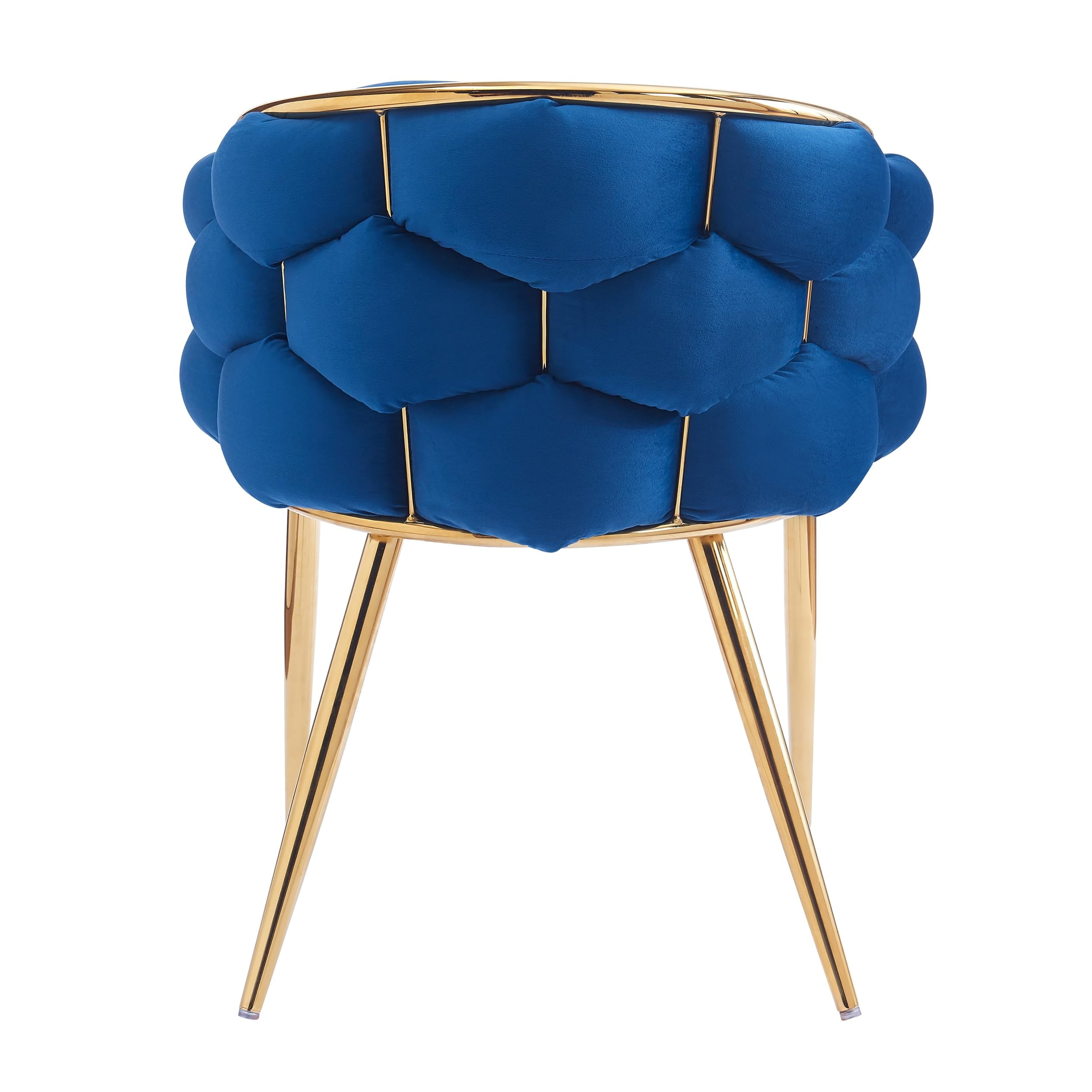 Elegant Gold-Legged Velvet Accent Chair for Living Room & Bedroom ...