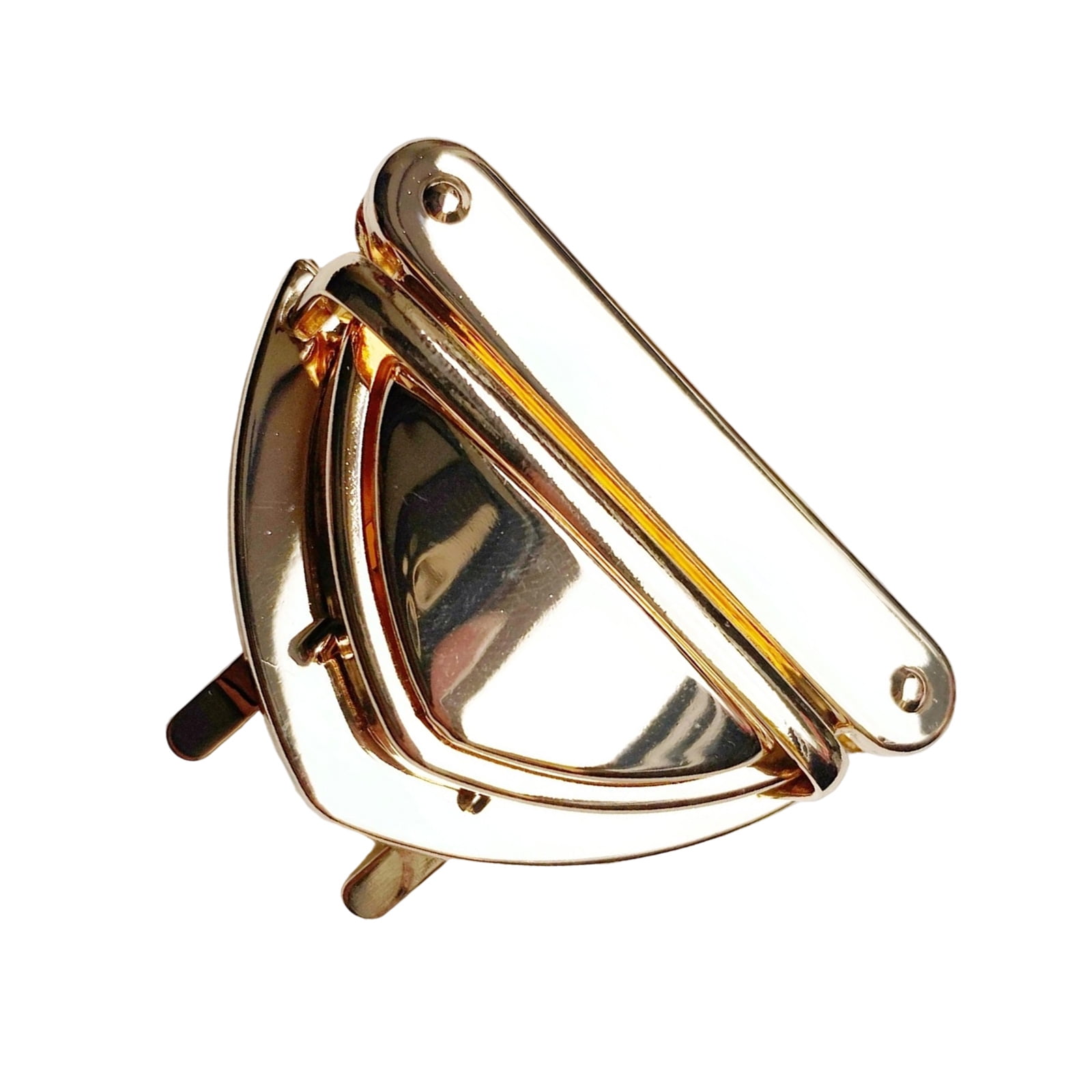 Elegant Golden Press Lock Clasp Secure Fastener Press Lock Closure For ...