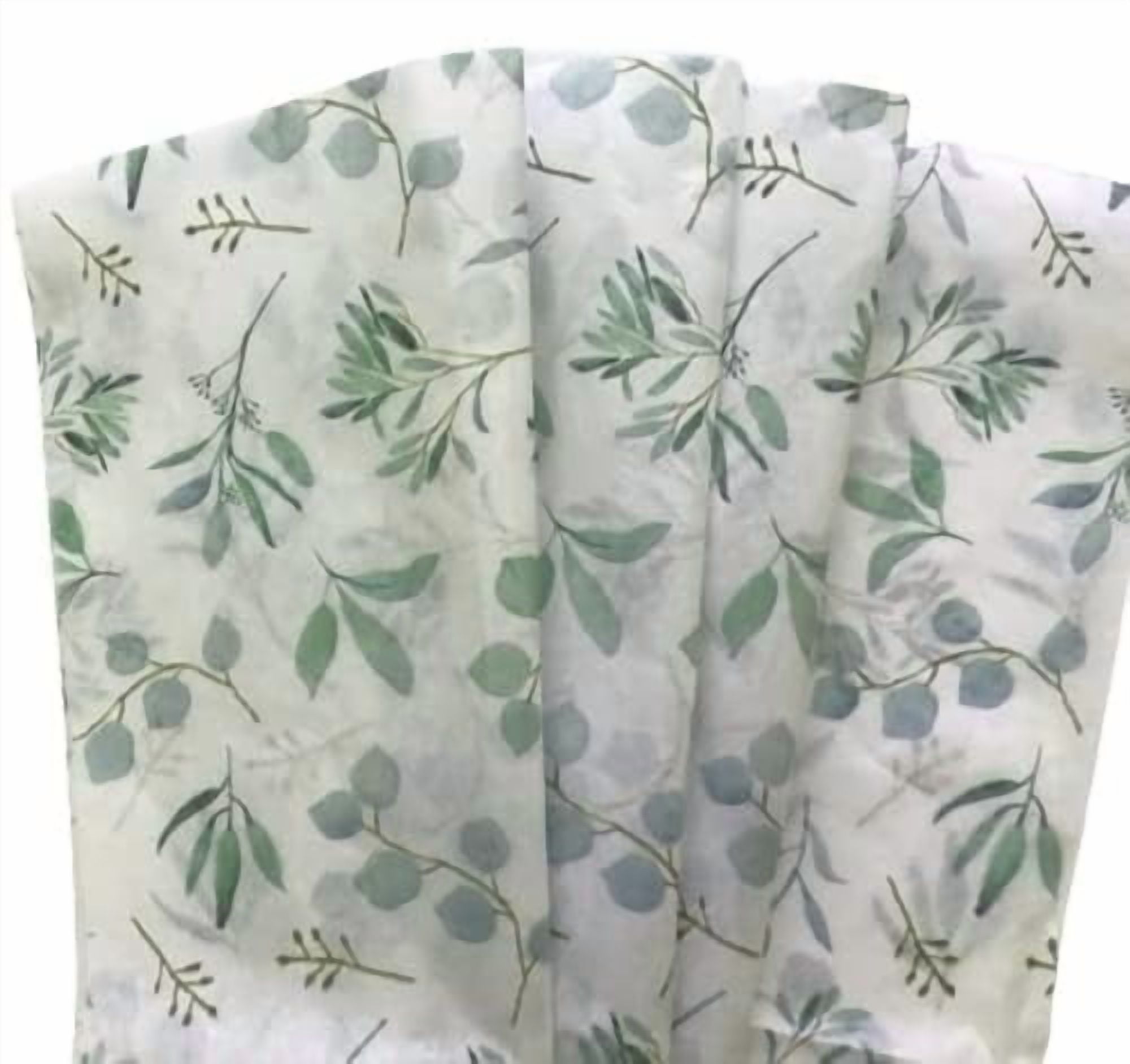 Elegant Greenery Printed Tissue Paper for Gift Wrapping with Floral ...