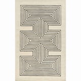 Elegant Hand Tufted Woollen Rugs Orlie Geometric Indoor Rug Available ...
