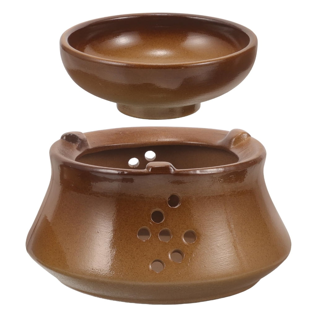 Elegant Handcrafted Ceramic Tea Cup And Incenses Burners Set Farmhouses ...
