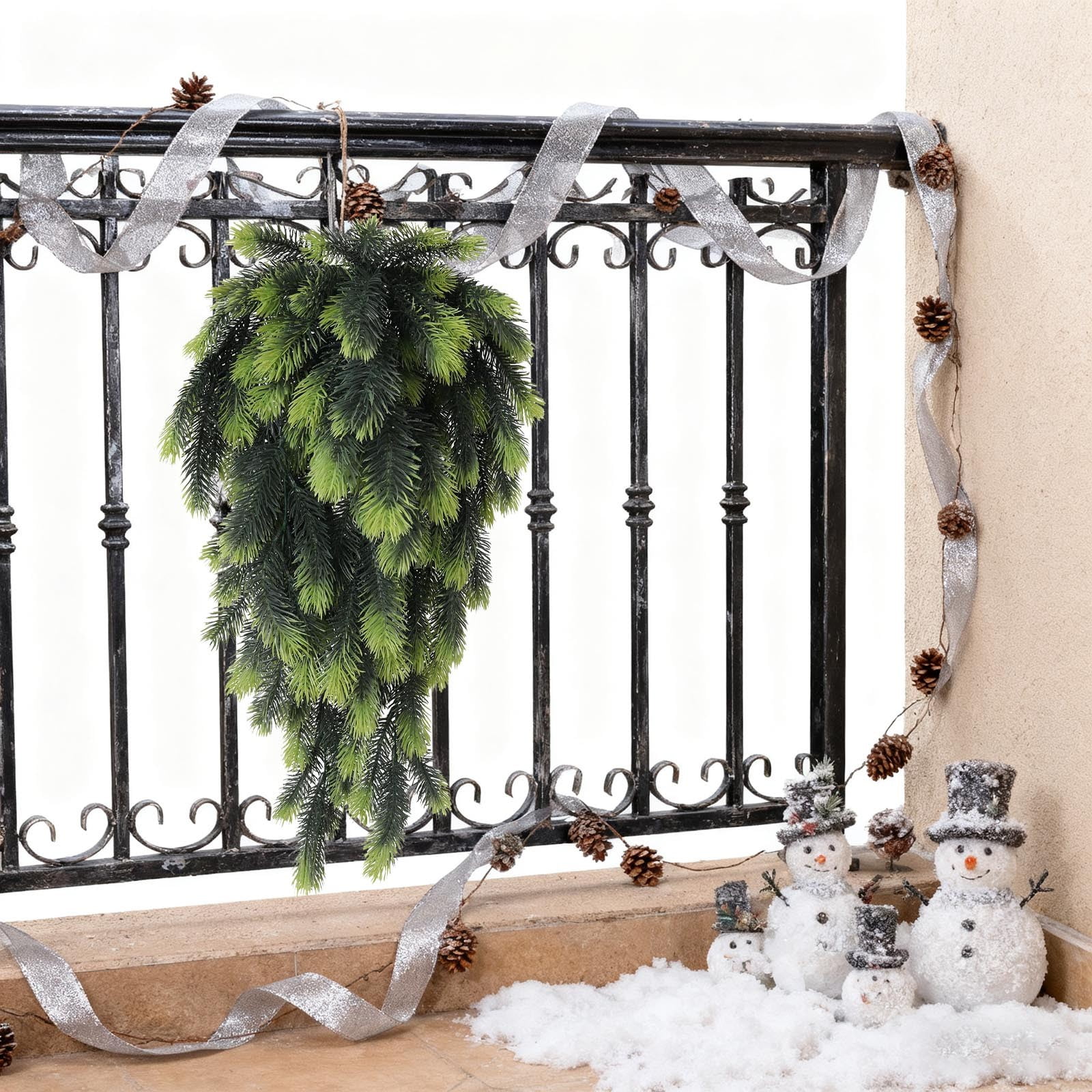 Elegant Hanging Floral Display For Home Wall Window Door Decoration ...