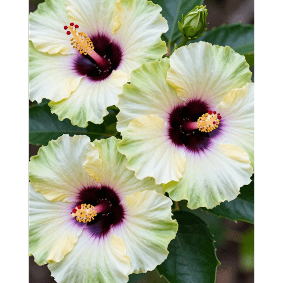 Elegant Hibiscus, Water-saving Perennial Decor for Plant Hangers & Lawn ...