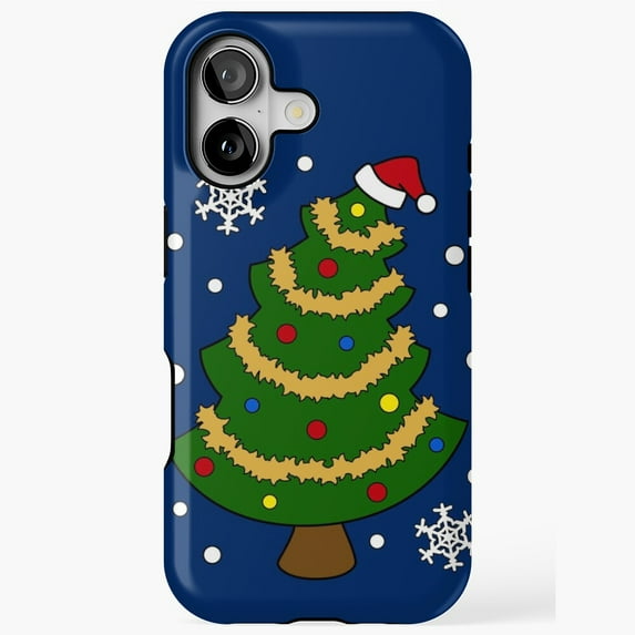 Elegant Holiday Tree Sophisticated Festive Design Art Phone Case 17 to ...