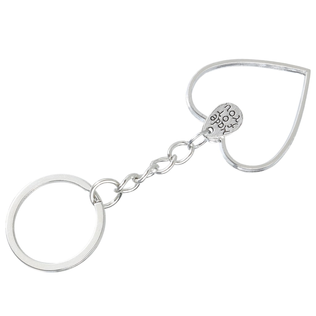 Elegant Hollow Frame Key Chain Multifuntional Alloy Keyring Fashion Key ...