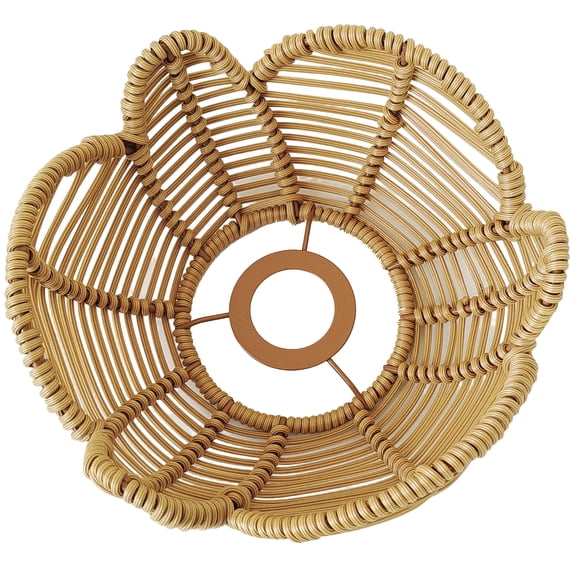 Elegant Hollow Weave Lampshade E27 E26 Compatible Ceiling Cover Child ...
