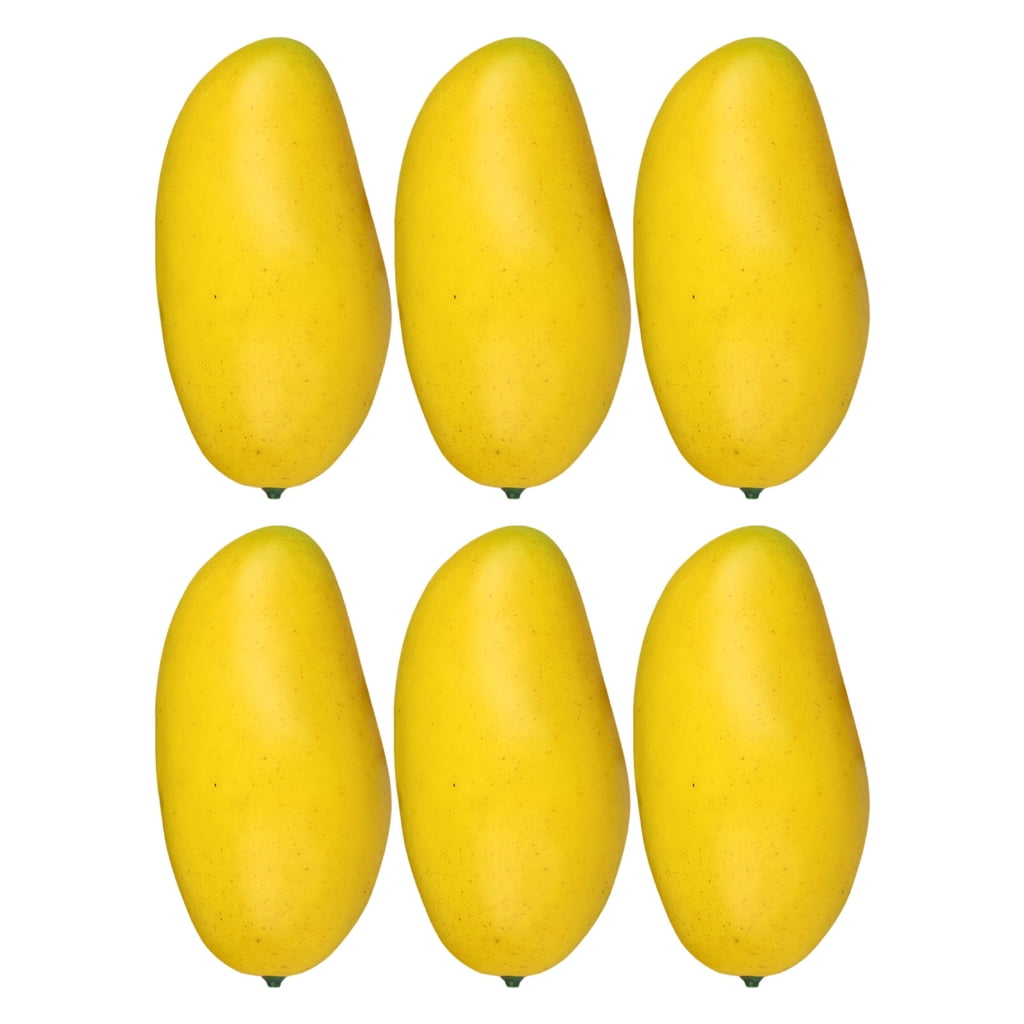 Elegant Homes Accent Realistic Mangoes Artificial Mangos Ornament Set ...