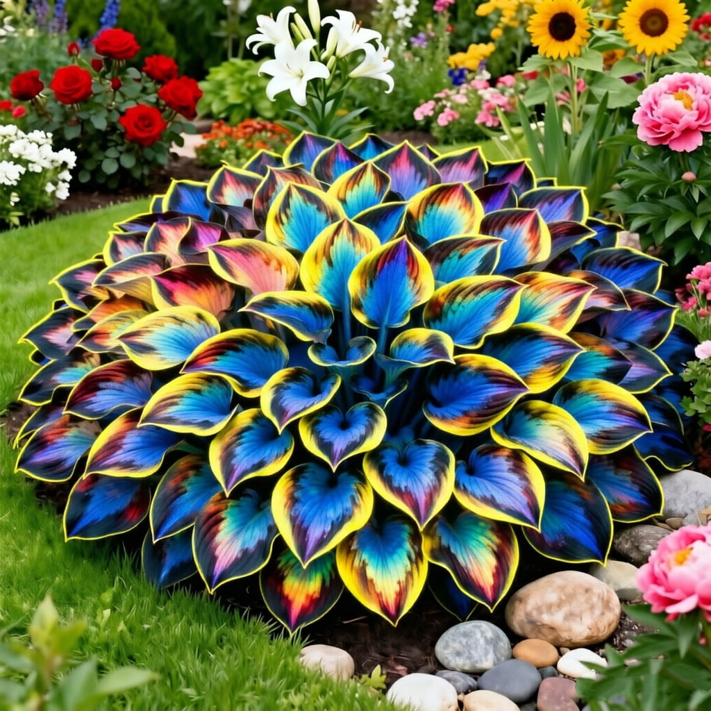 Elegant Hosta Collection – Drought Tolerant & Air Purifying – Tall ...