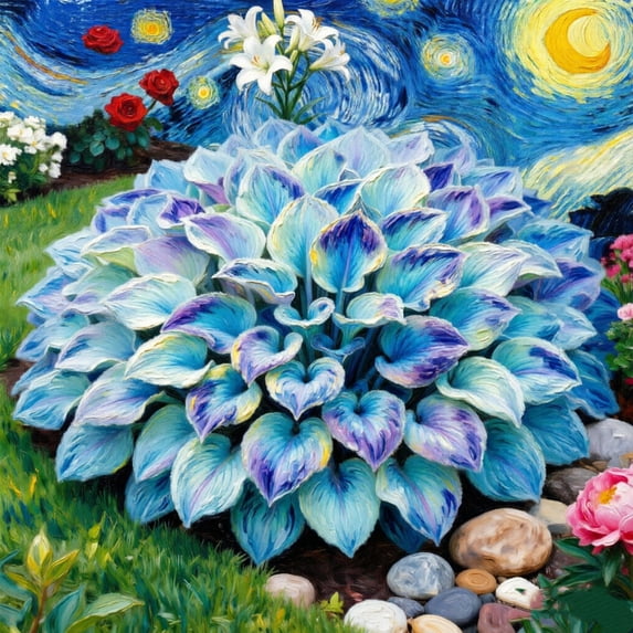 Elegant Hosta Collection – Drought Tolerant & Air Purifying – Tall ...