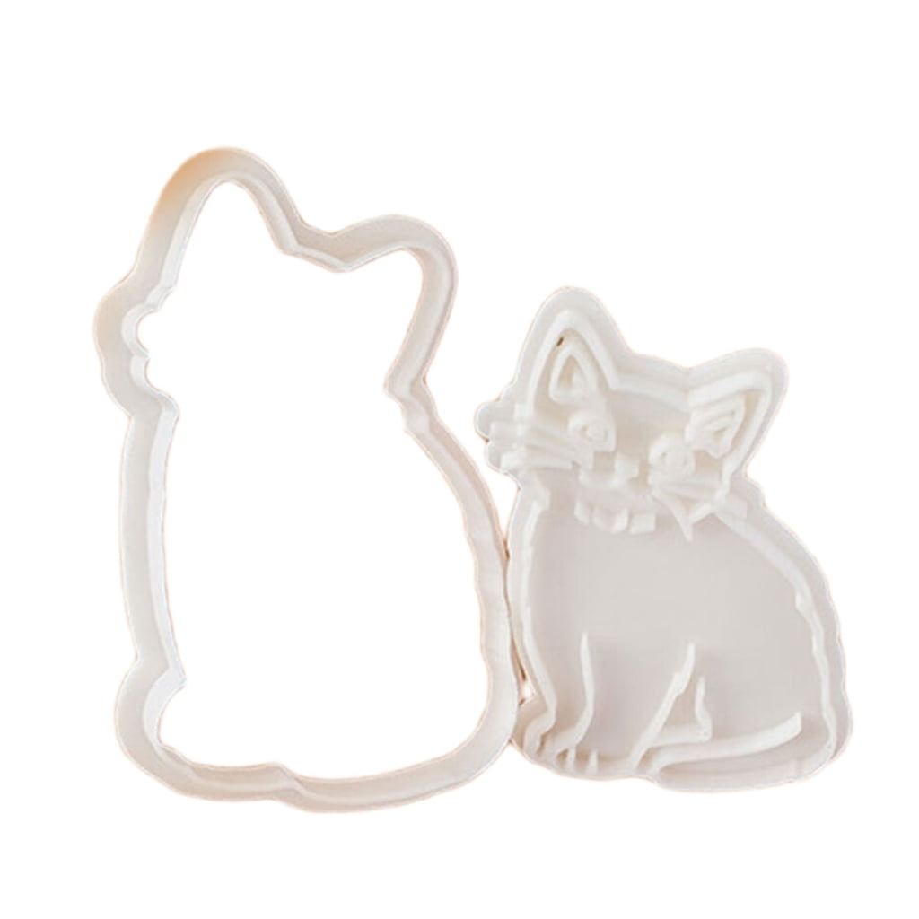 Elegant Japanese Cats Biscuits Molds Cute Cats Cookie Cutter Cats Shape ...