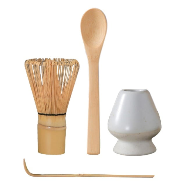 Elegant Japanese Matcha Tea Set with Traditional Spoon for Office and ...