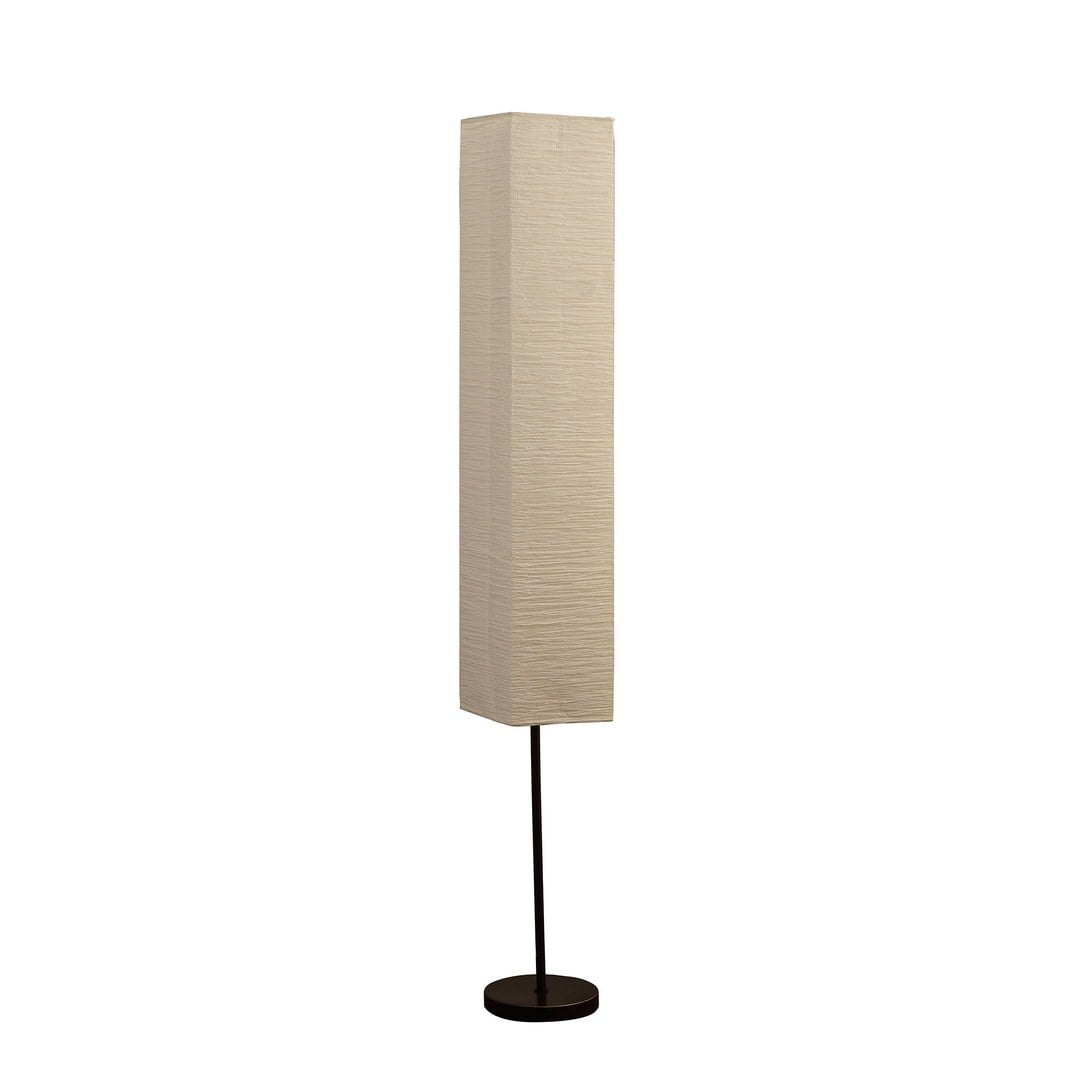 Elegant Japanese Noki Paper Floor Lamp with Asian-Inspired Style and ...