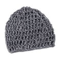 Elegant Knit Hat With Hollowout Design Handmade Crochet Skull Hat Hair ...