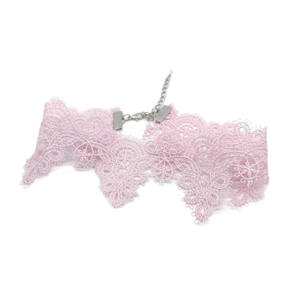 Elegant Lace Choker Neck Band Retro Adjustable Length for Perfect Fit ...