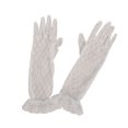 Elegant Lace Gloves for Girls Age 3 to 12 Years Split Finger Mitts for ...