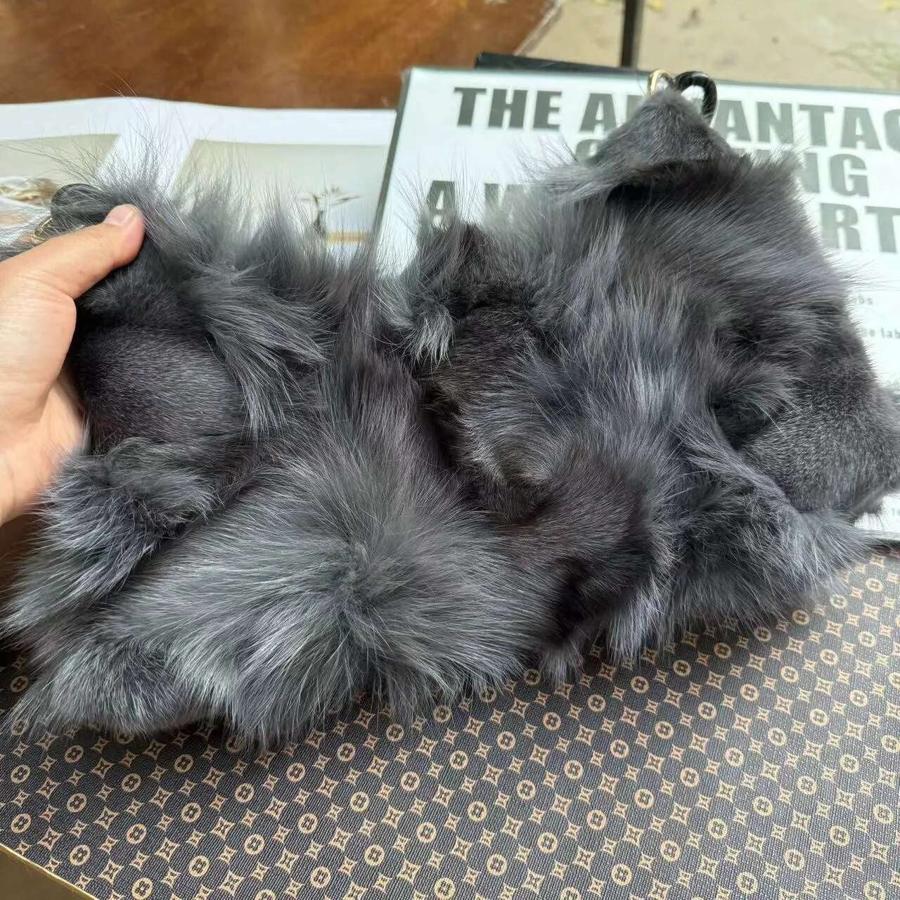 Elegant Ladies' Round Shoulder Bag with Single Straps Furry Moon Shape ...