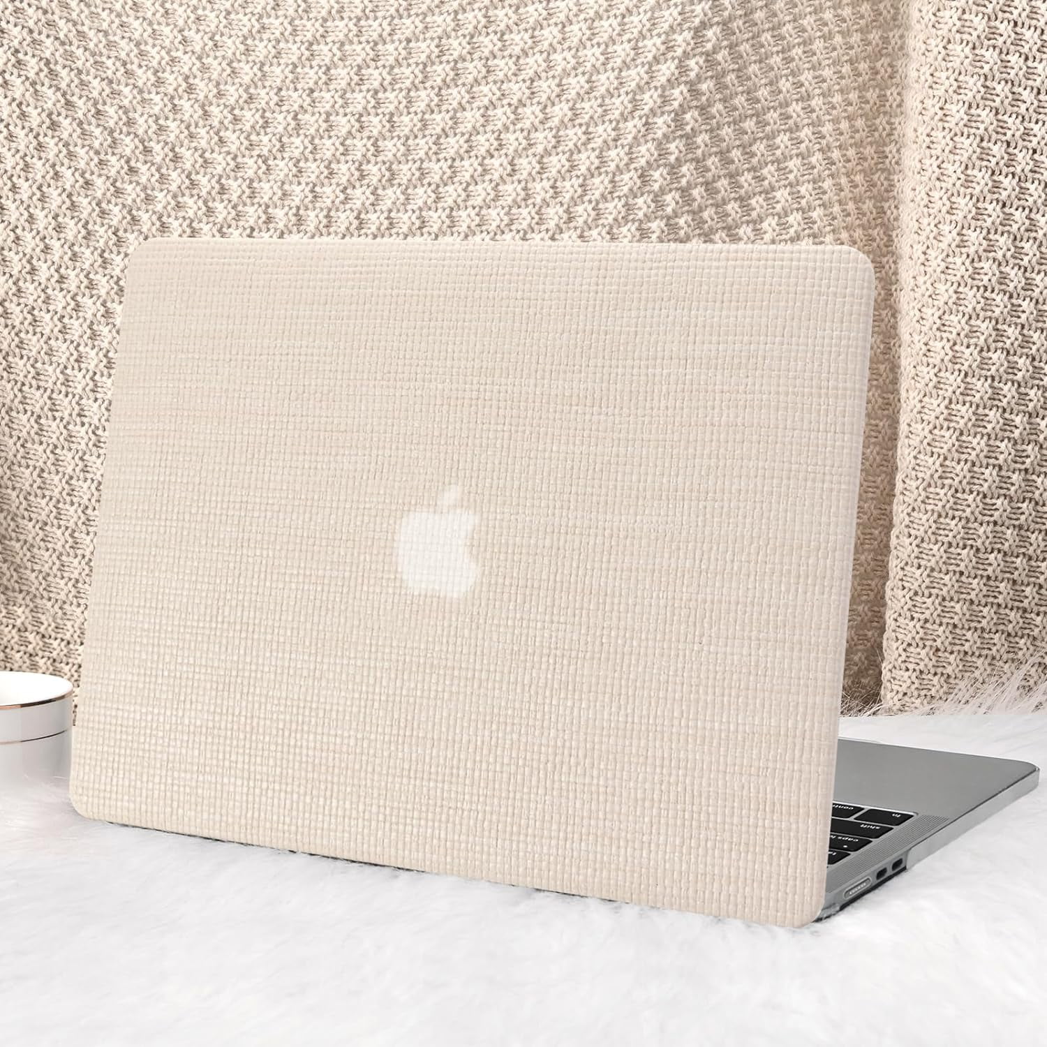 Elegant Leather Plastic Hard Shell Case with Transparent Keyboard Cover ...