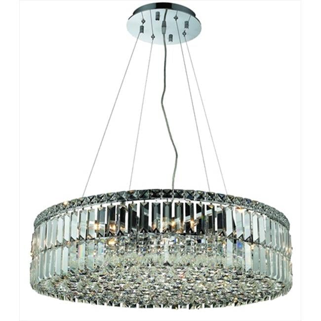 Elegant Lighting 2030D28C-RC Maxim Collection Hanging Fixture - Royal ...