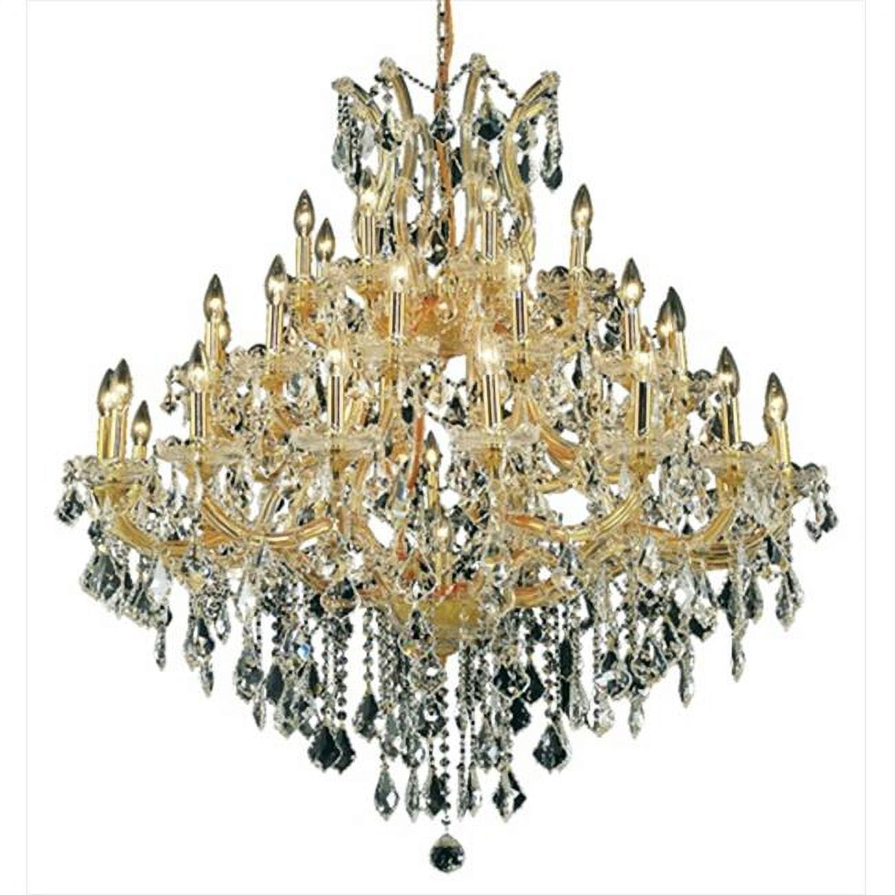 Elegant Lighting 2800G44G-RC Maria Theresa Collection Large Hanging ...